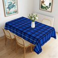 Buffalo Plaid Table Cloth, Waterproof Tablecloth for Rectangle Tables ...