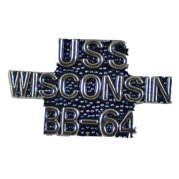 USS WISCONSIN HAT PIN - Walmart.com