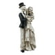 Love Never Dies Wedding Bride And Groom Skeleton Couple In Dancing Pose Figurine - Walmart.com
