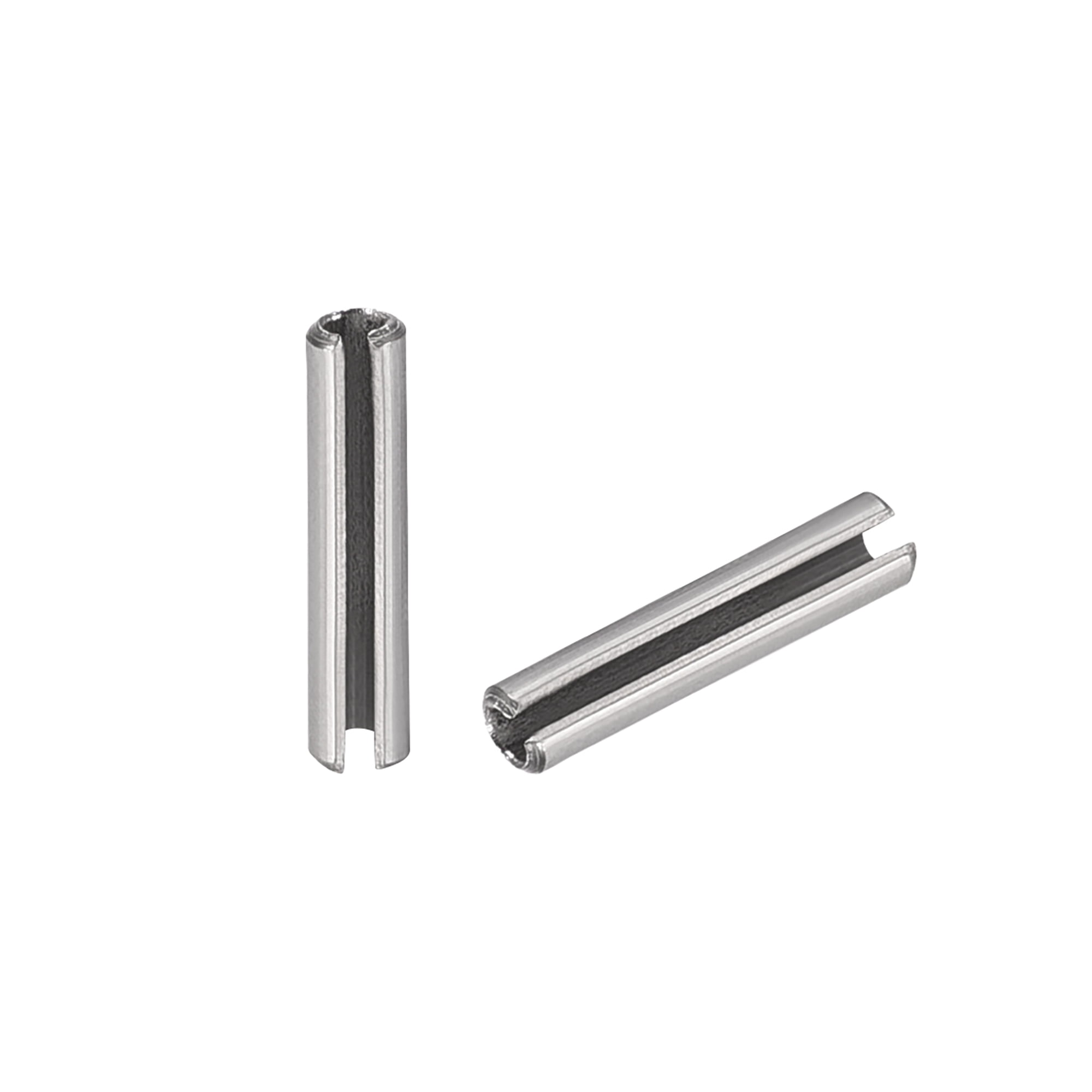 Slotted Spring Pin M1.5 x 6mm 304 Stainless Steel Split Spring Roll ...