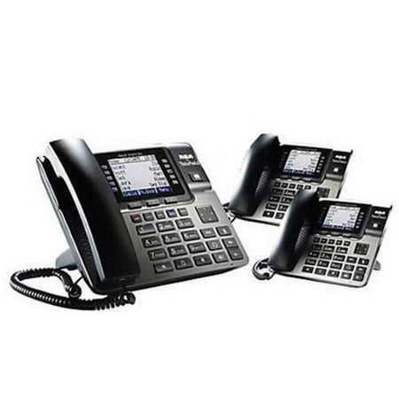 Telefield RCA-U10002DS Unison 4-Line Phone System with 2 Additional ...