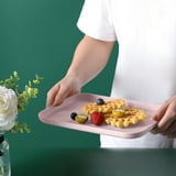 D-GROEE Lightweight Mini Snack Plates Reusable Plate,Unbreakable Deep ...