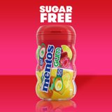 Mentos Gum Sugar-Free Tropical Red Fruit Lime Chewing Gum, 50 Regular ...