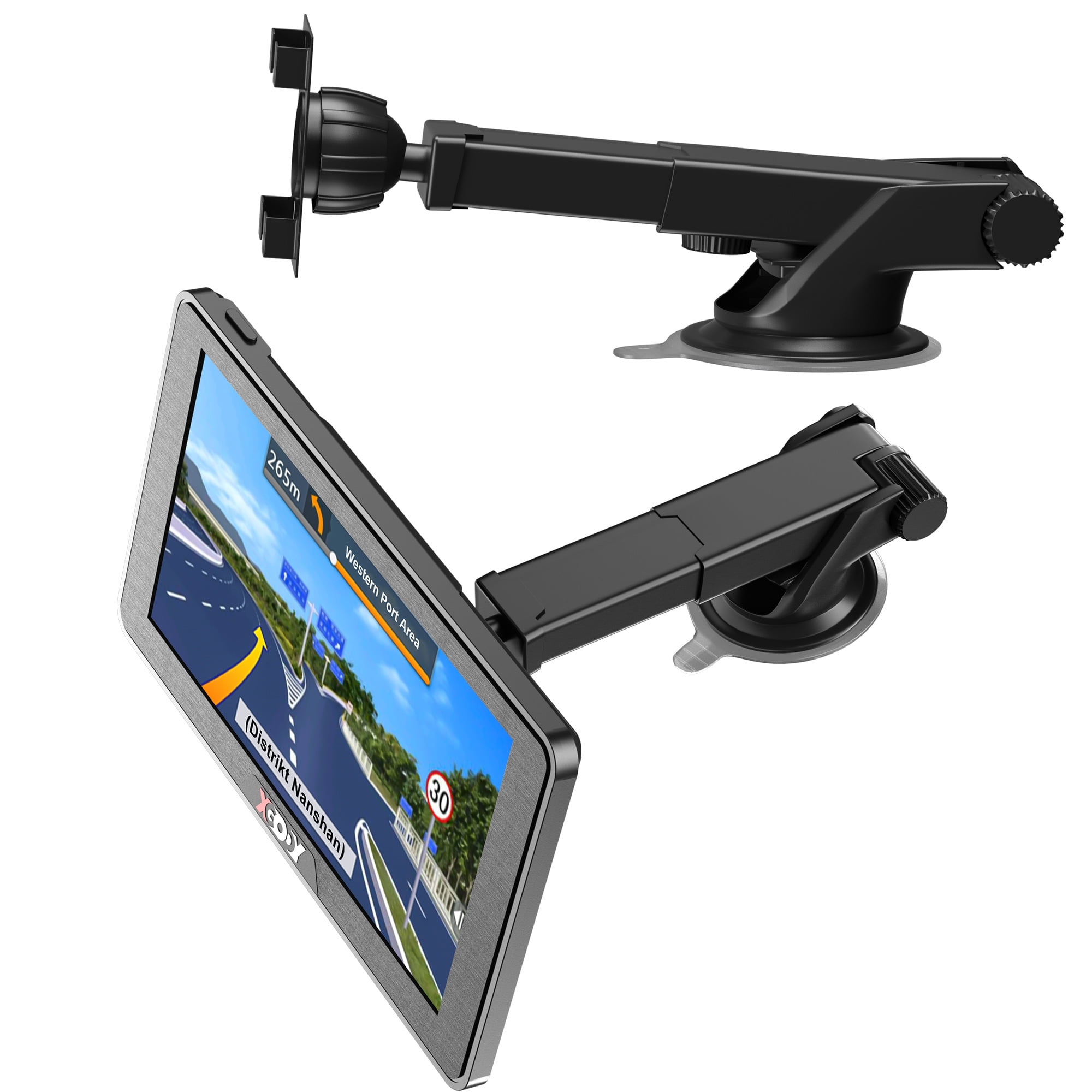 XGODY GPS Suction Cup Mount for XGODY [Quick Extension Arm ...