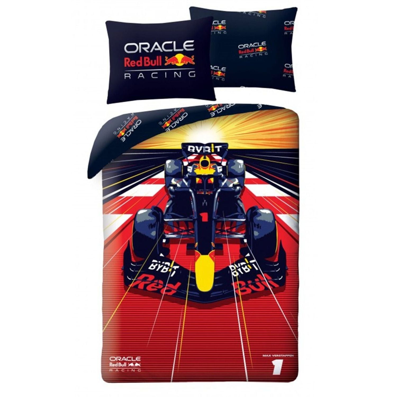Click here for Oracle Red Bull Racing Duvet Cover Set prices