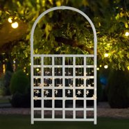 Mr. Garden 7-Feet Trellis with Adjustable Arms for Climbing Plants ...