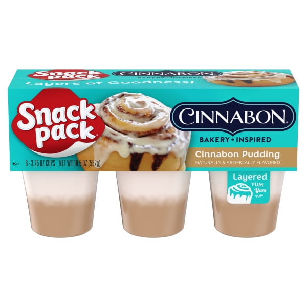 SP CNNBN 8/6/92GM CA, SNACK PACK Cinnamon Cinnabon - Walmart.ca