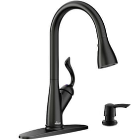 Delta Addison Single Handle Pull-Down Kitchen Faucet with Touch ...