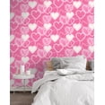 Arthouse Effie Pink Neon Heart Wallpaper - Walmart.com