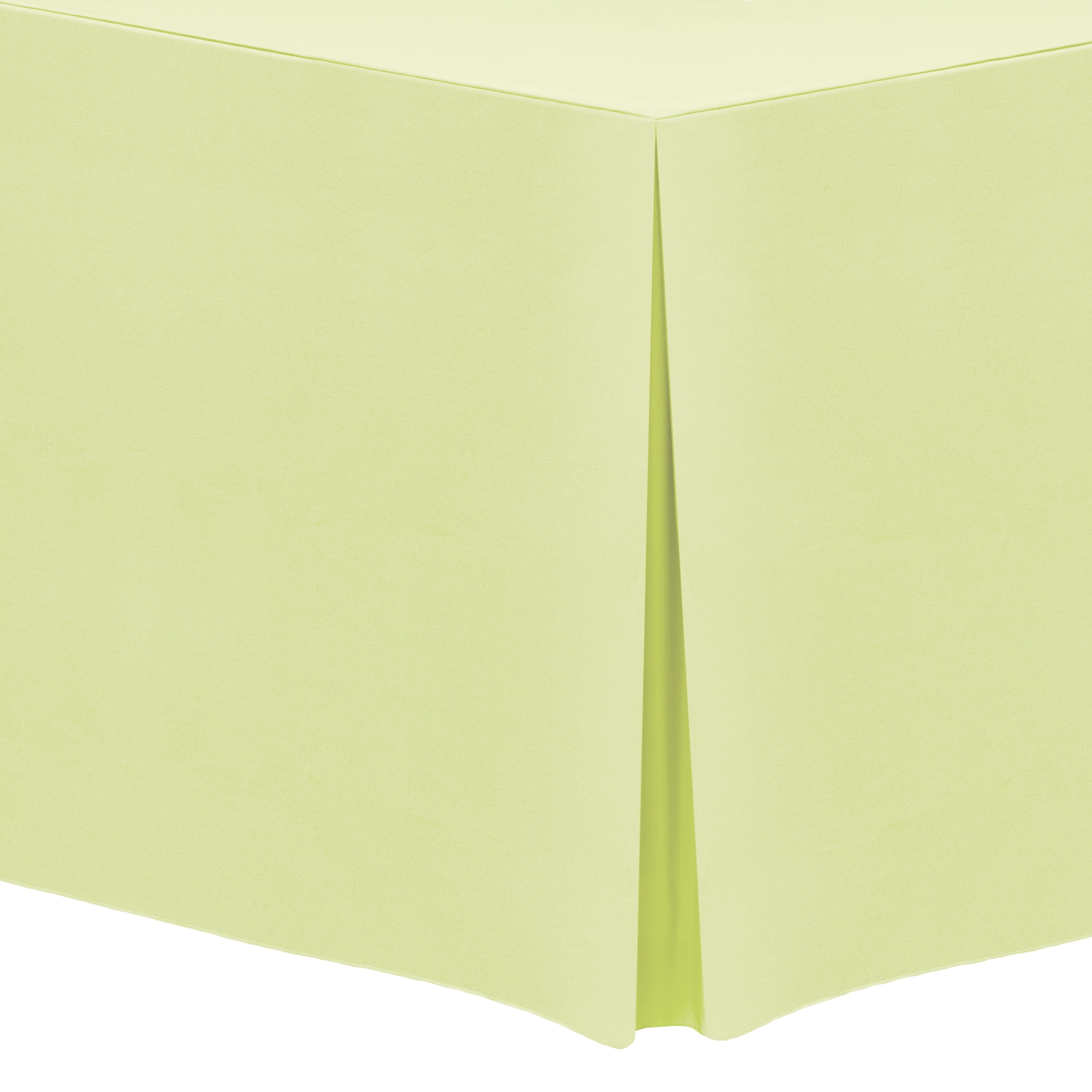 Ultimate Textile (10 Pack) 8 ft. Fitted Polyester Tablecloth - for 30 x ...