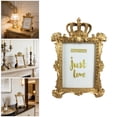 Resin Desktop Photo Frame With Intricate Carvings Antique Crowns ...