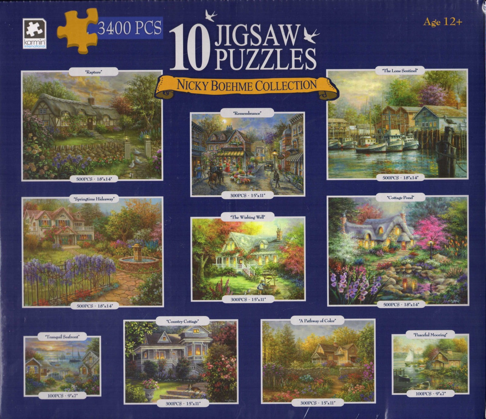 Nicky Boehme 10 Jigsaw Puzzle Collection - Walmart.com