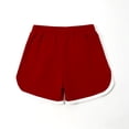Dwellite Girls Shorts Trendy Mini Sports Short Elastic Waist Athletic ...