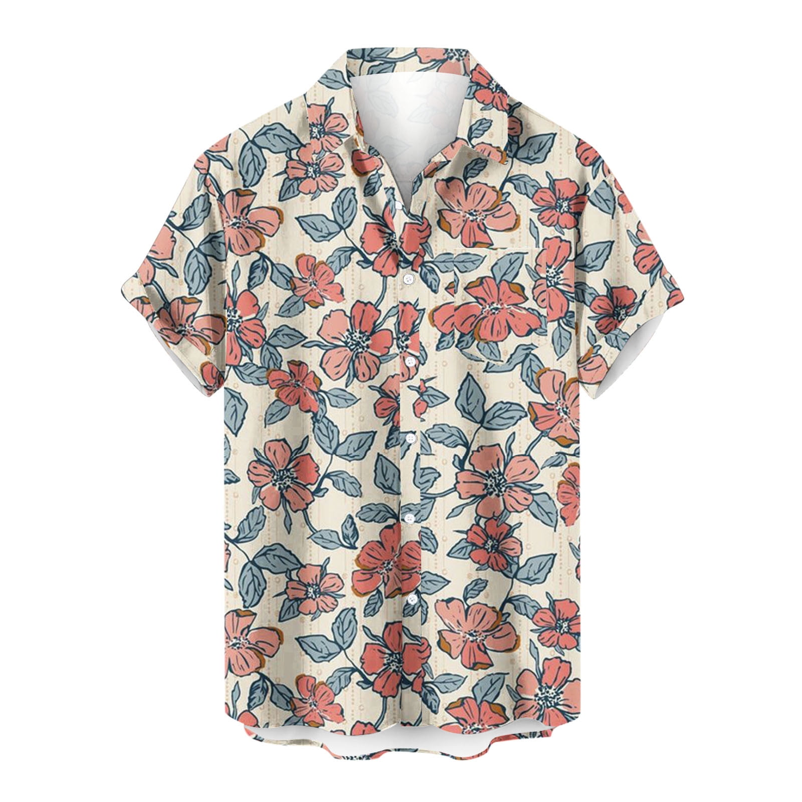 Click here for Rkstn Mens Shirts Valentines Day Love Heart Printe... prices
