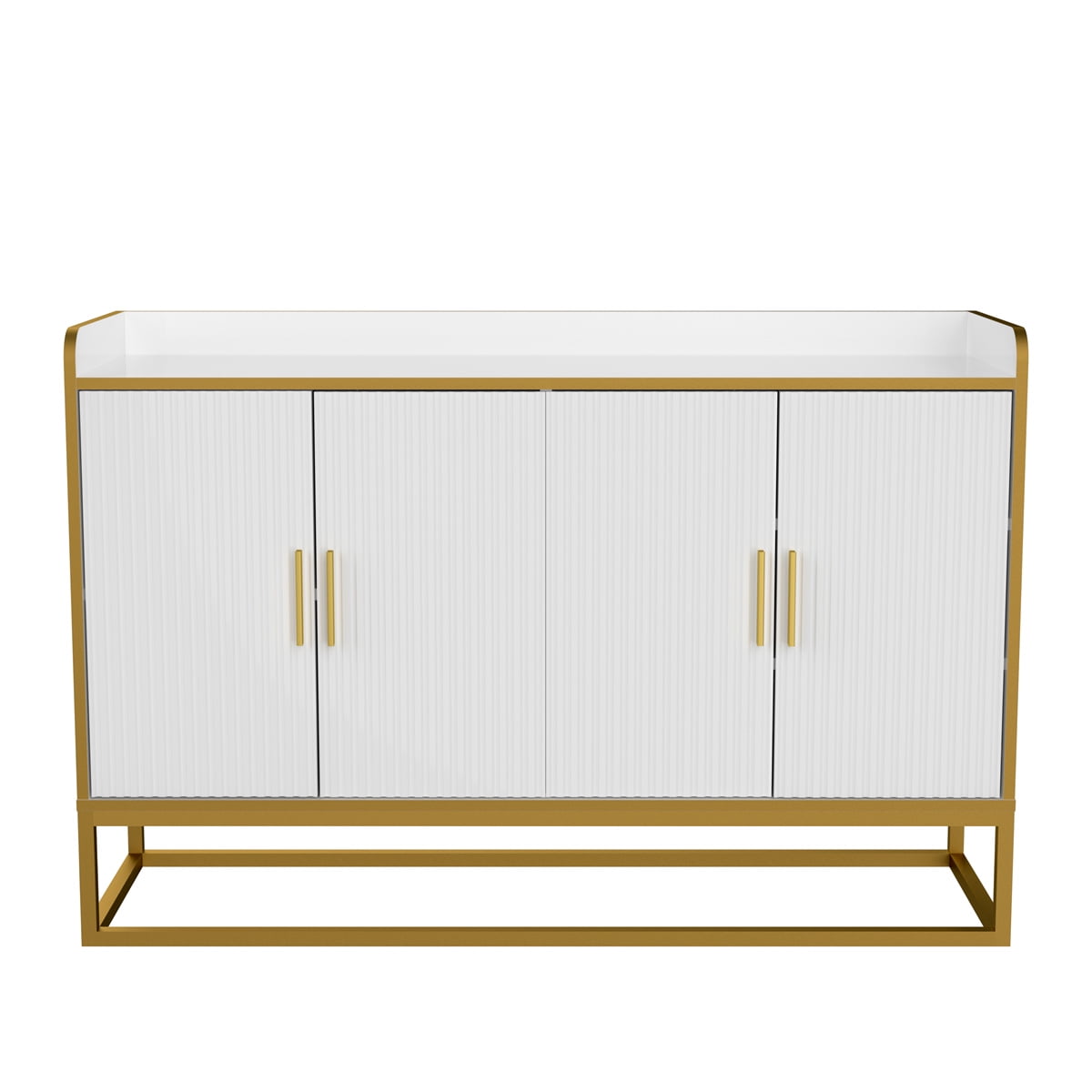 Kitchen Buffet Storage Cabinet,Modern Buffet Cabinet with Large Storage ...