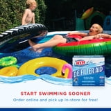 HTH Diatomaceous Earth Filter Aid, Swimming Pool Cleaning Powder ...