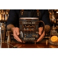 Bartender Mug 3D Effect Cocktail Bar Counter Coffee Cup with Cocktail ...
