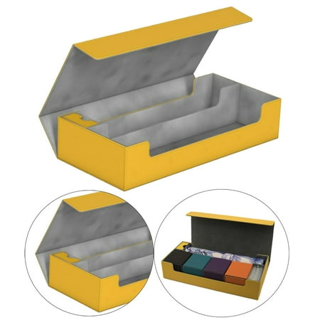 Carrying Case Card Deck Storage Deck Box, Large Capacity for 550 ...