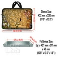 LSS 17 inch Laptop Sleeve Bag Compatible with Acer, Asus, Dell, HP ...
