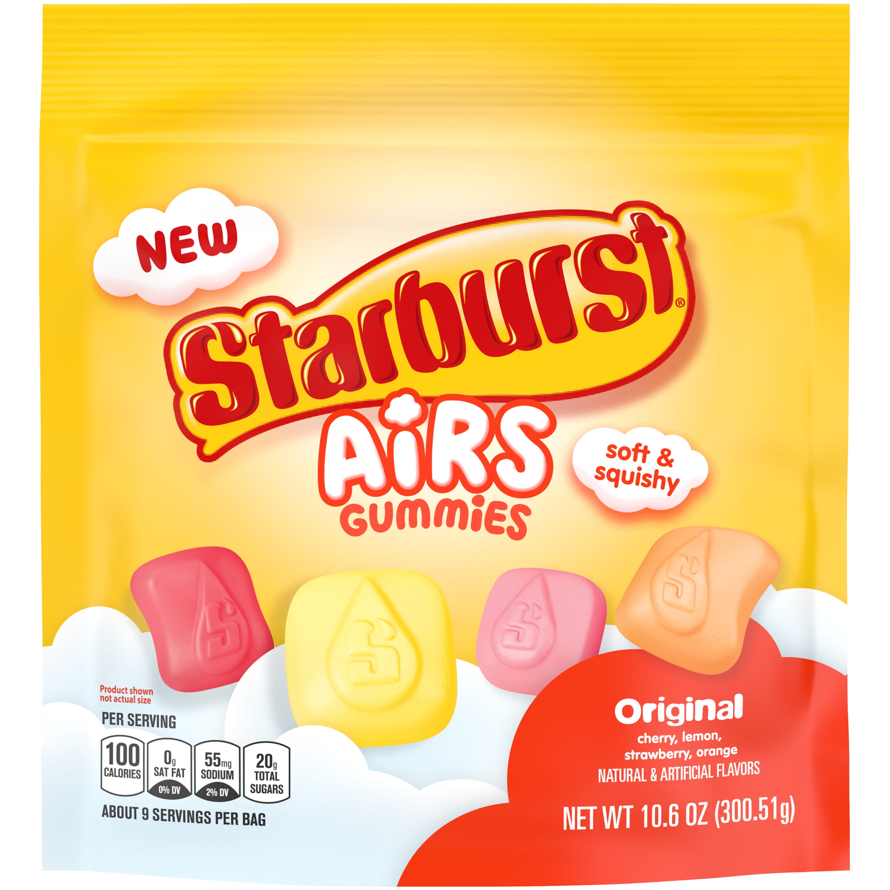 STARBURST AIR ORIGINAL STAND UP POUCH 10.6 OUNCE - Walmart.com