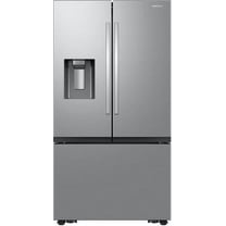 Samsung Full Size 32 Cu.Ft 3-Door French Door Fridge Freezer, Dual Ice ...