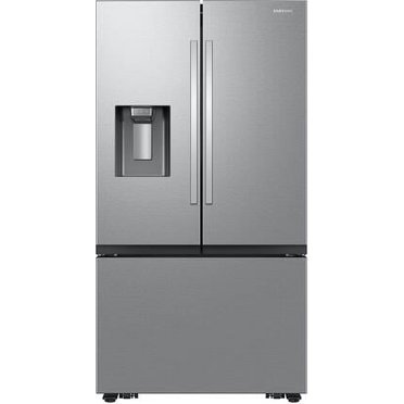Samsung Full Size 32 Cu.Ft 3-Door French Door Fridge Freezer, Dual Ice ...