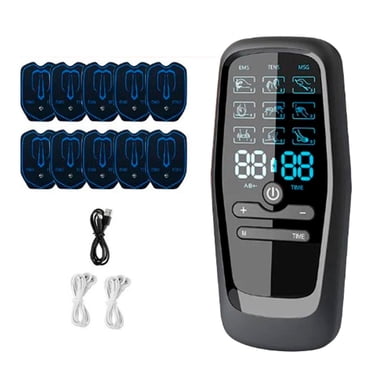 iReliev TENS Unit - Dual Channel Electro Therapy Pain Relief Pads ...