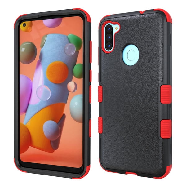 Samsung Galaxy A11 Phone Case Hybrid 3 Layers Body Rugged Hard ...