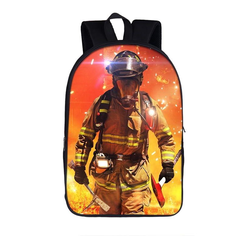 Click here for Zrclxlvu Cool Firefighter Printing Backpacks Lapto... prices