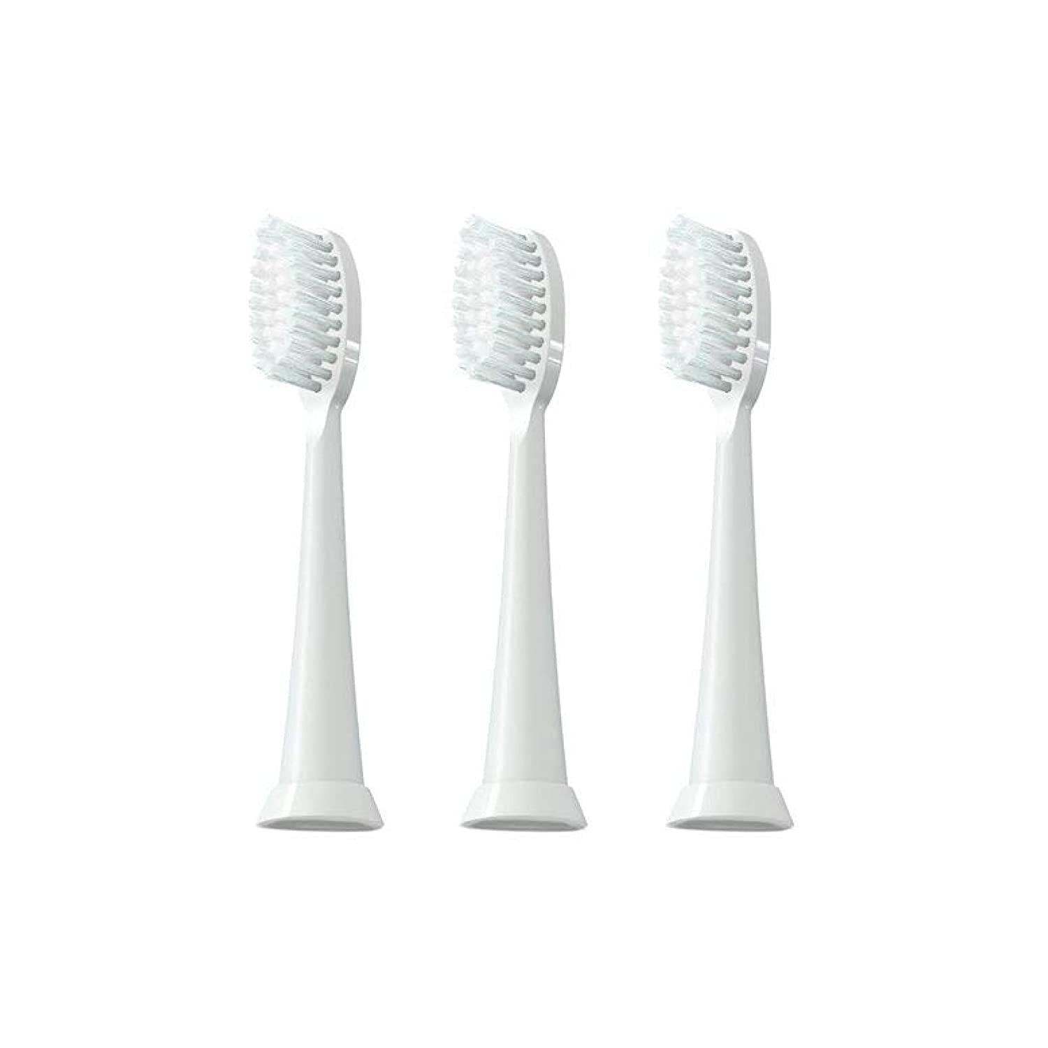 Clean Sonic Electric Toothbrush Replacement Head, 3 Pack, White ...