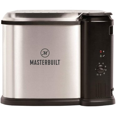 Masterbuilt 10 Liter XL Electric Fryer, Boiler, Steamer in Silver ...