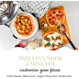 Piezano Pizza Oven & Grill 12" Ceramic Stone Up to 800°F - Walmart.com