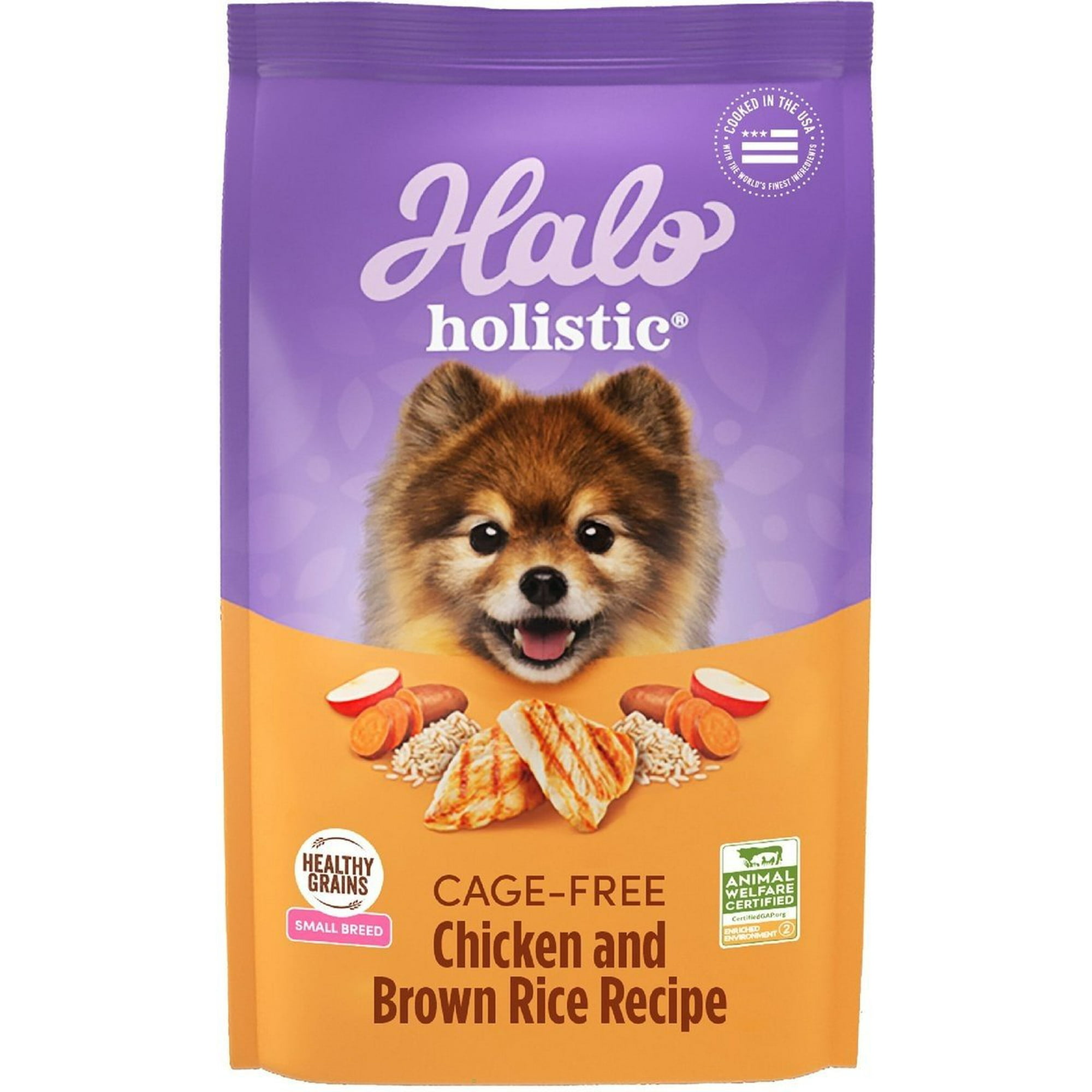 Click here for Halo Holistic Chicken & Brown Rice Small Breed Dry... prices