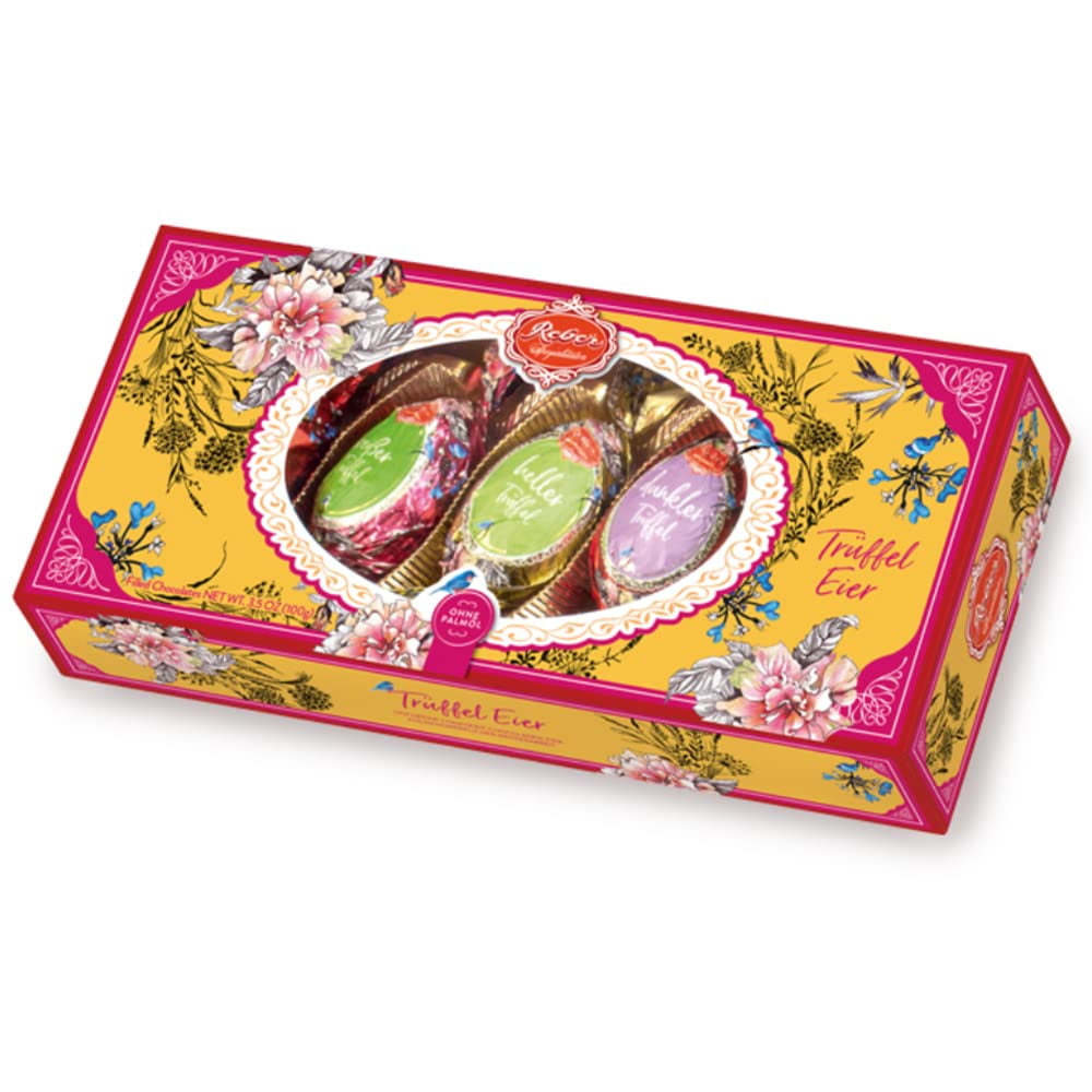 Reber Chocolate Covered Truffle Easter Eggs Luxury Gift Assorted Set ...