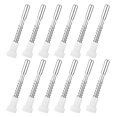 12pcs Steel Window Screen Retainer Pin with White ABS Caps Spring ...