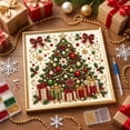 Christmas Pearl Art Kit, DIY Bead Sequin Painting,Tree Mosaic with ...