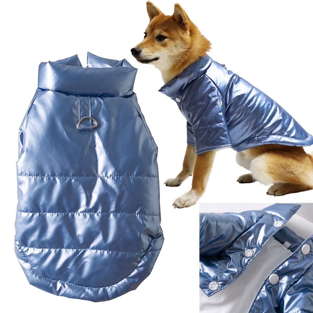Aosijia Pet Dog Warm Coat Jacket Autumn Winter Cat Pet Clothes with D ...