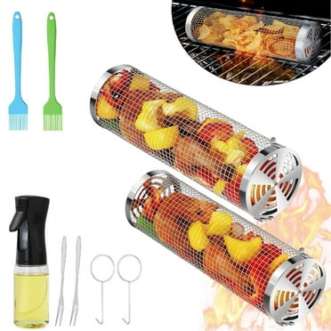 Vortex Medium Size Stainless Steel for Indirect Heat BBQ Grilling and ...