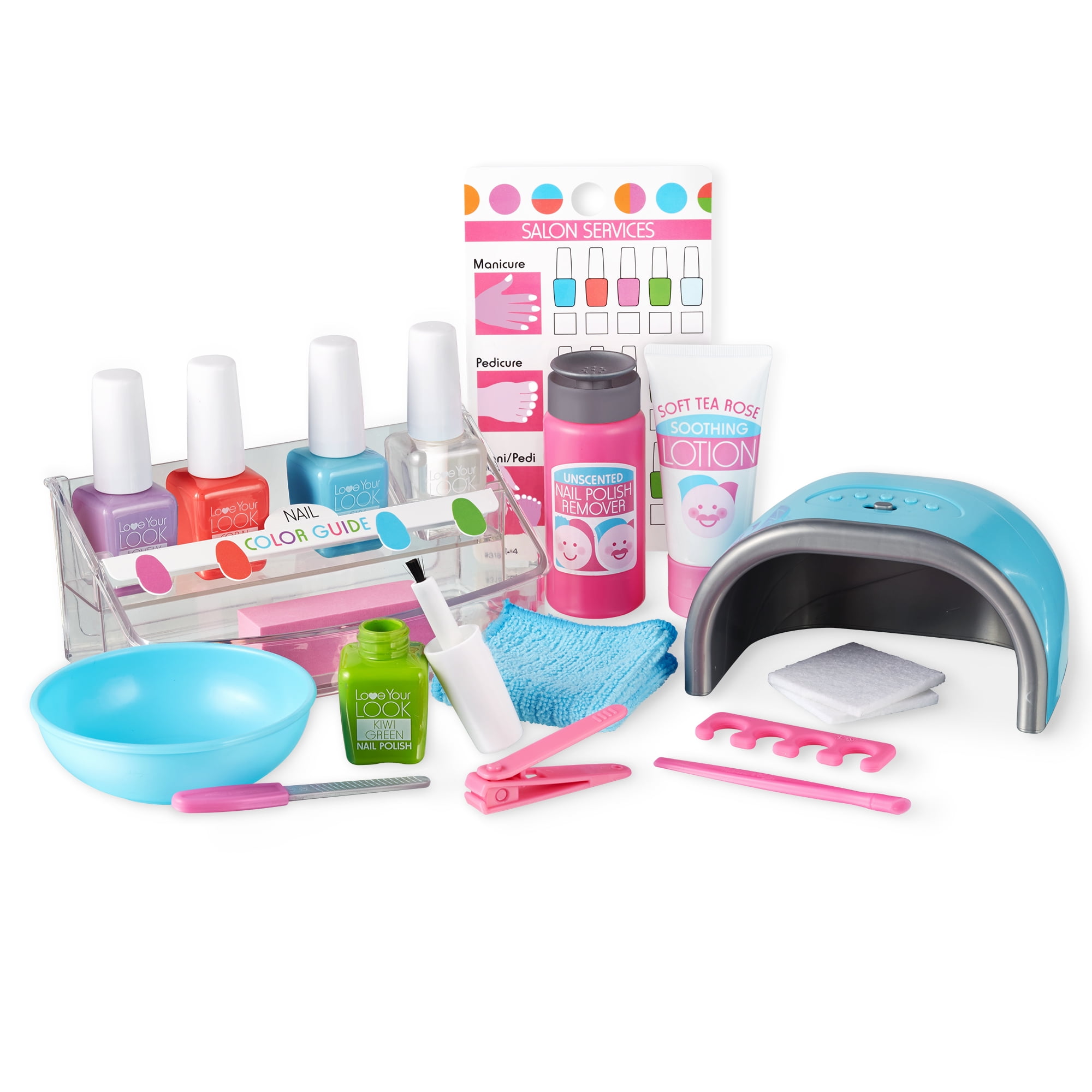 Melissa & Doug Love Your Look Pretend Nail Care Play Set – 22 Pieces ...
