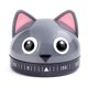 Kikkerland Kitty Cat Kitchen Timer 60 Min Cooking Count Down Clock ...
