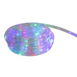 18' Multi-Color LED Indoor/Outdoor Christmas Rope Lights - 2" Bulb ...