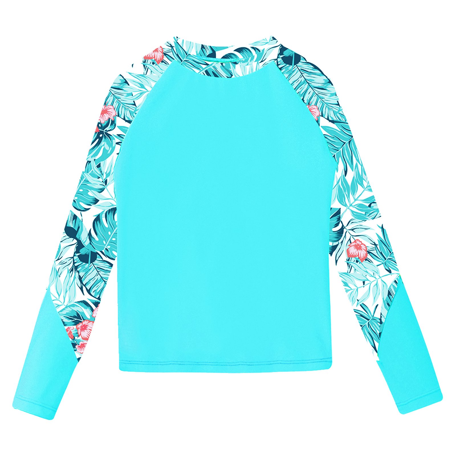 Click here for Ranrann Upf 50+ Swim Shirts For Girls Floral Long... prices