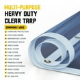 Core Tarps 30 Mil Extreme Heavy Duty Clear Tarp with Gromments ...