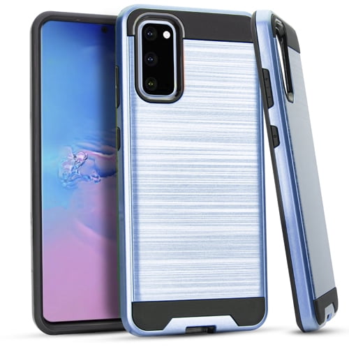 Samsung Galaxy S20 Case, 2-Piece Style Hybrid Shockproof Hard Case ...