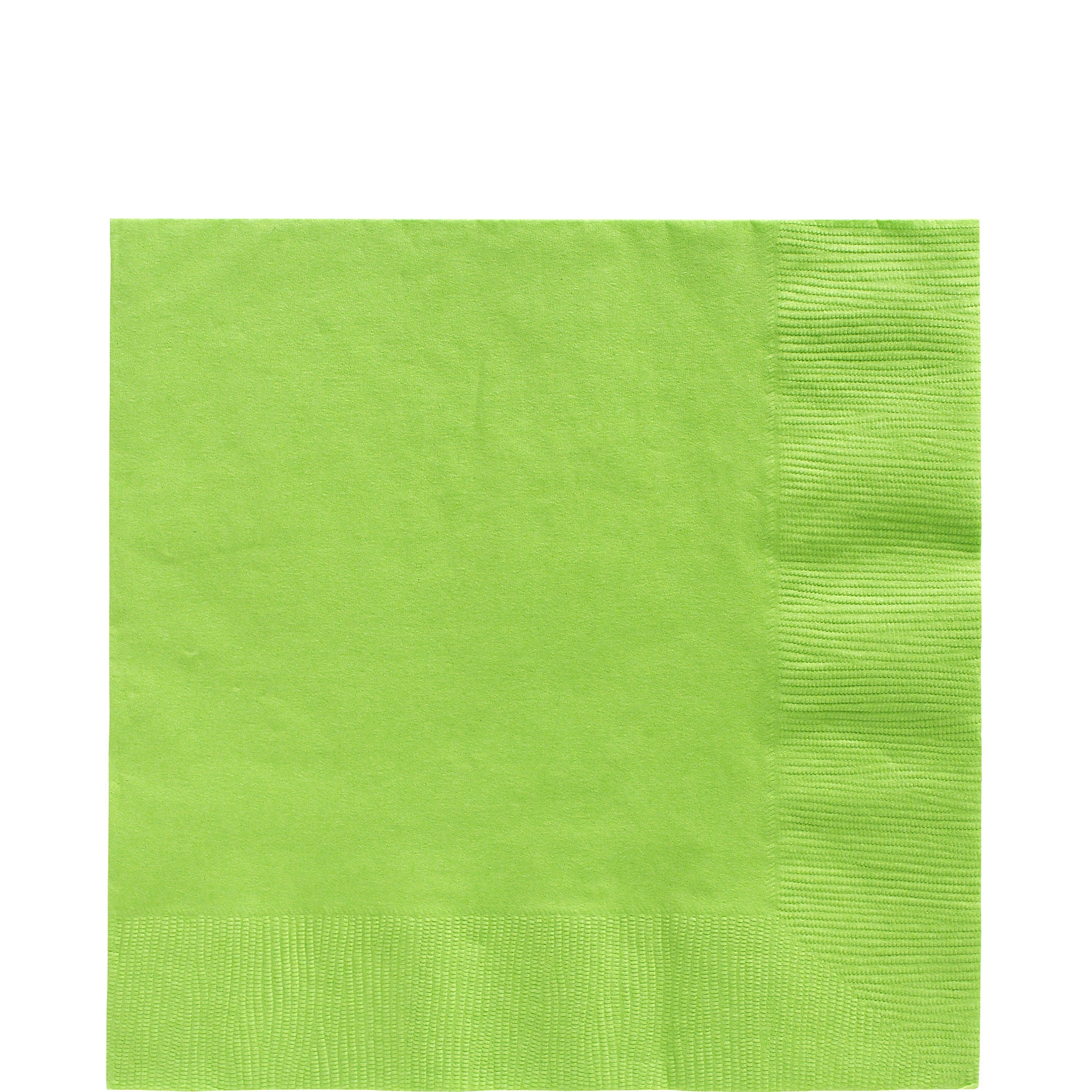 Amscan Big Party Pack 125 Count Luncheon Napkins, Kiwi - Walmart.com