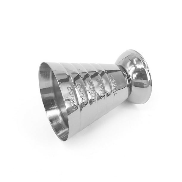 Jayli 75ml Stainless Steel Measuring Shot Cup Ounce Jigger Bar Cocktail ...