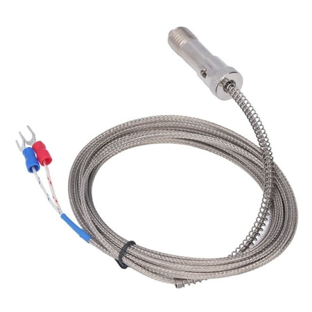 K Type Thermocouple, Stainless Steel M12 Fast Thermal Response 0-400 ...
