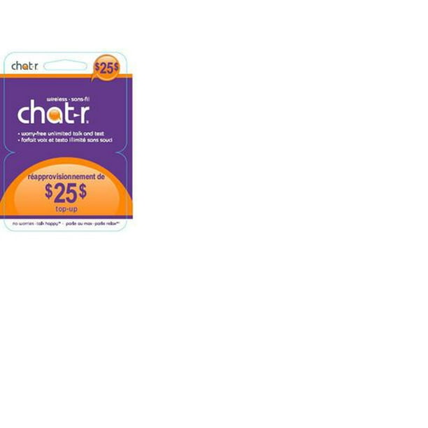 $25 Chatr Card - Walmart.ca