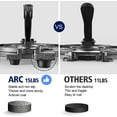 "ARC Large Round Flour Machine, 10"" Cast Iron Tortilla Press with 100 ...