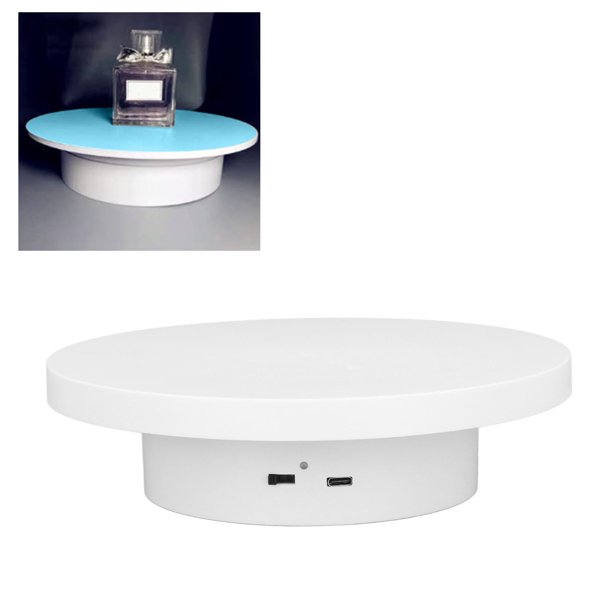 Motorized Rotating Display Stand, 360 Rotating Turntable With 3KG Load ...
